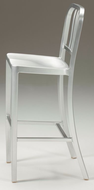 Marine Aluminium High Stool for Indoor or Outdoor Use